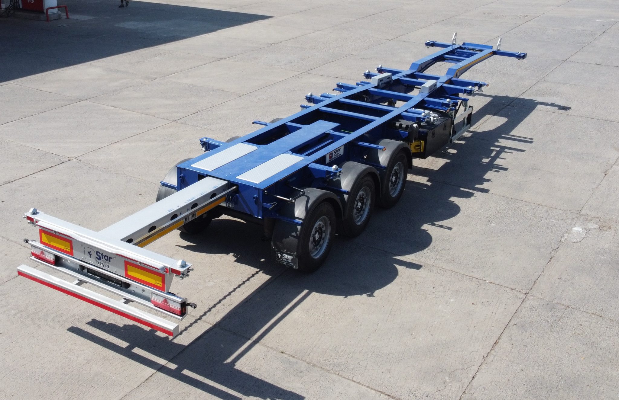 Rear Extendable Container Carrier – Star Yagcılar